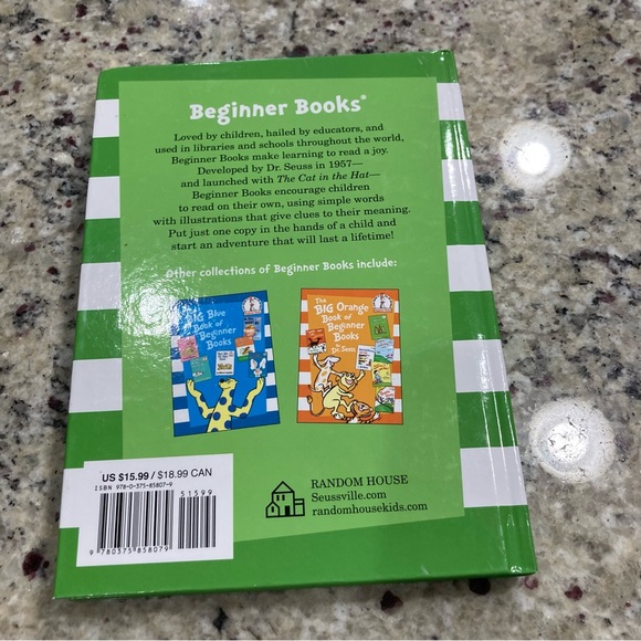 Dr. Seuss | Accents | The Big Green Book Of Beginner Books By Dr Seuss ...